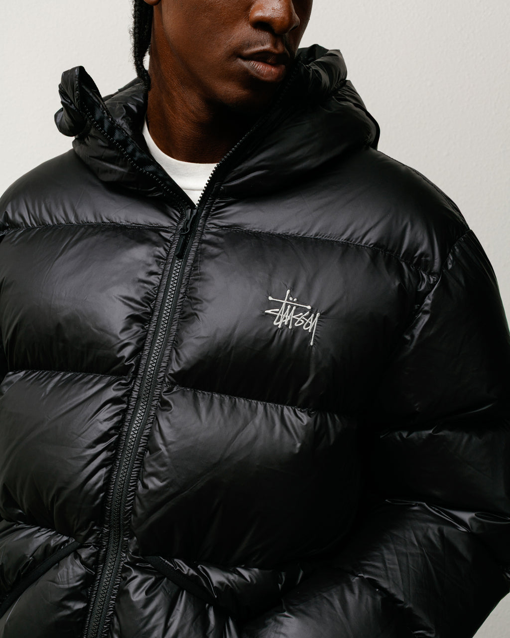Micro Ripstop Down Parka – Jet Black | Outerwear | Stüssy Europe