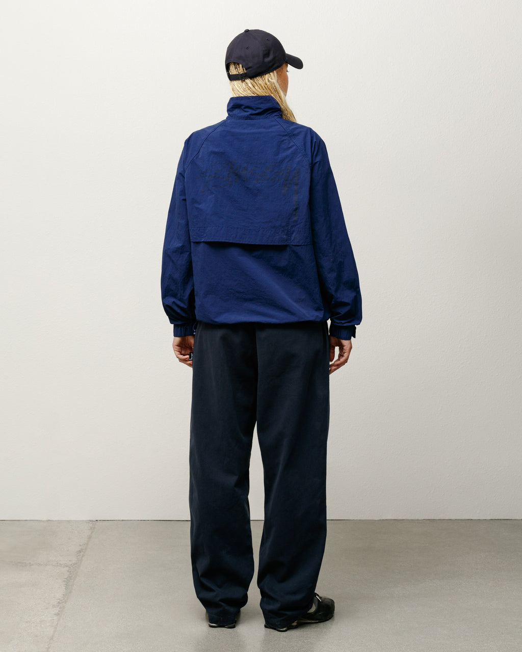 Warm Up Jacket – Navy | Outerwear | Stüssy Europe