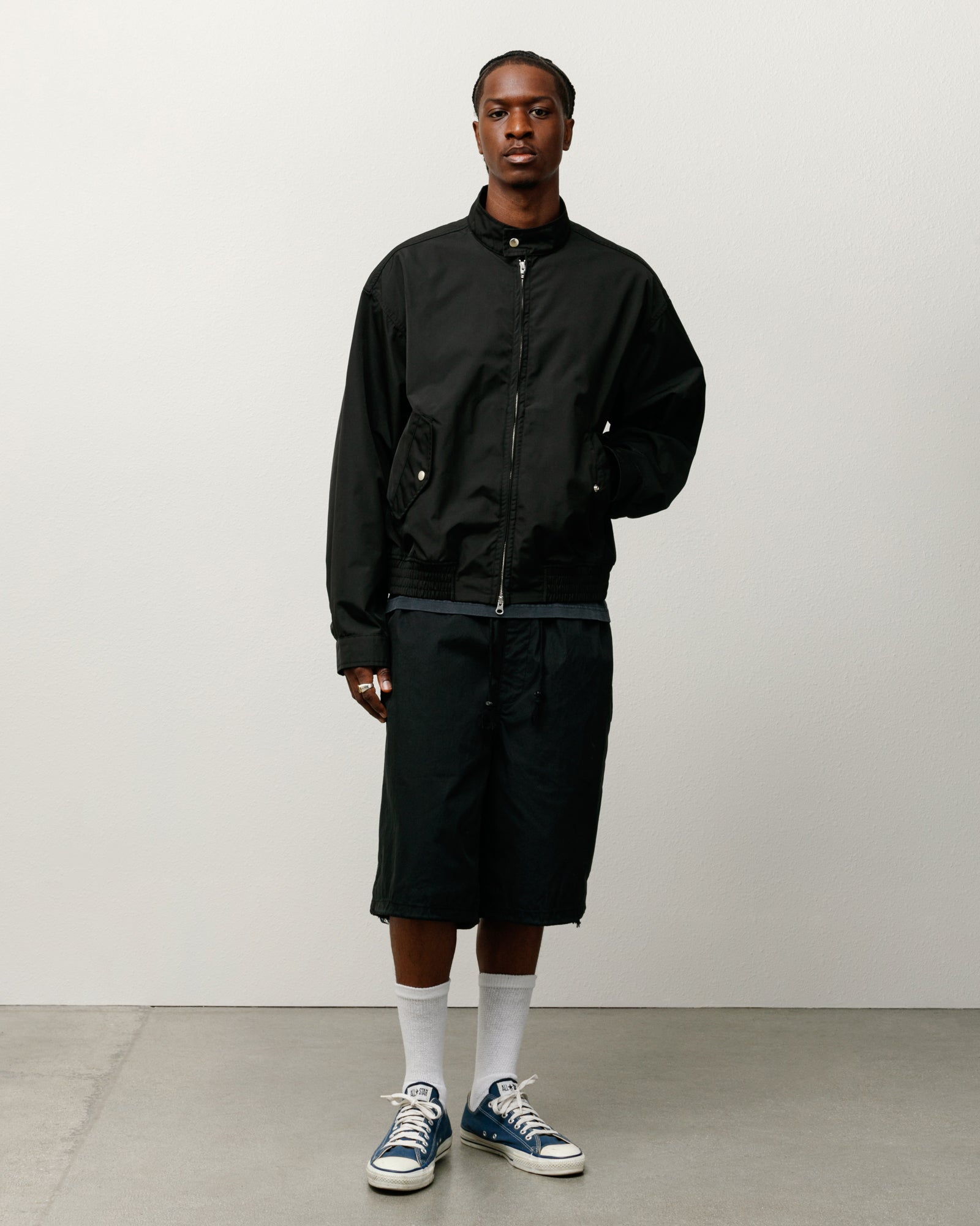 Surf Team Harrington Jacket in black – Stüssy Europe