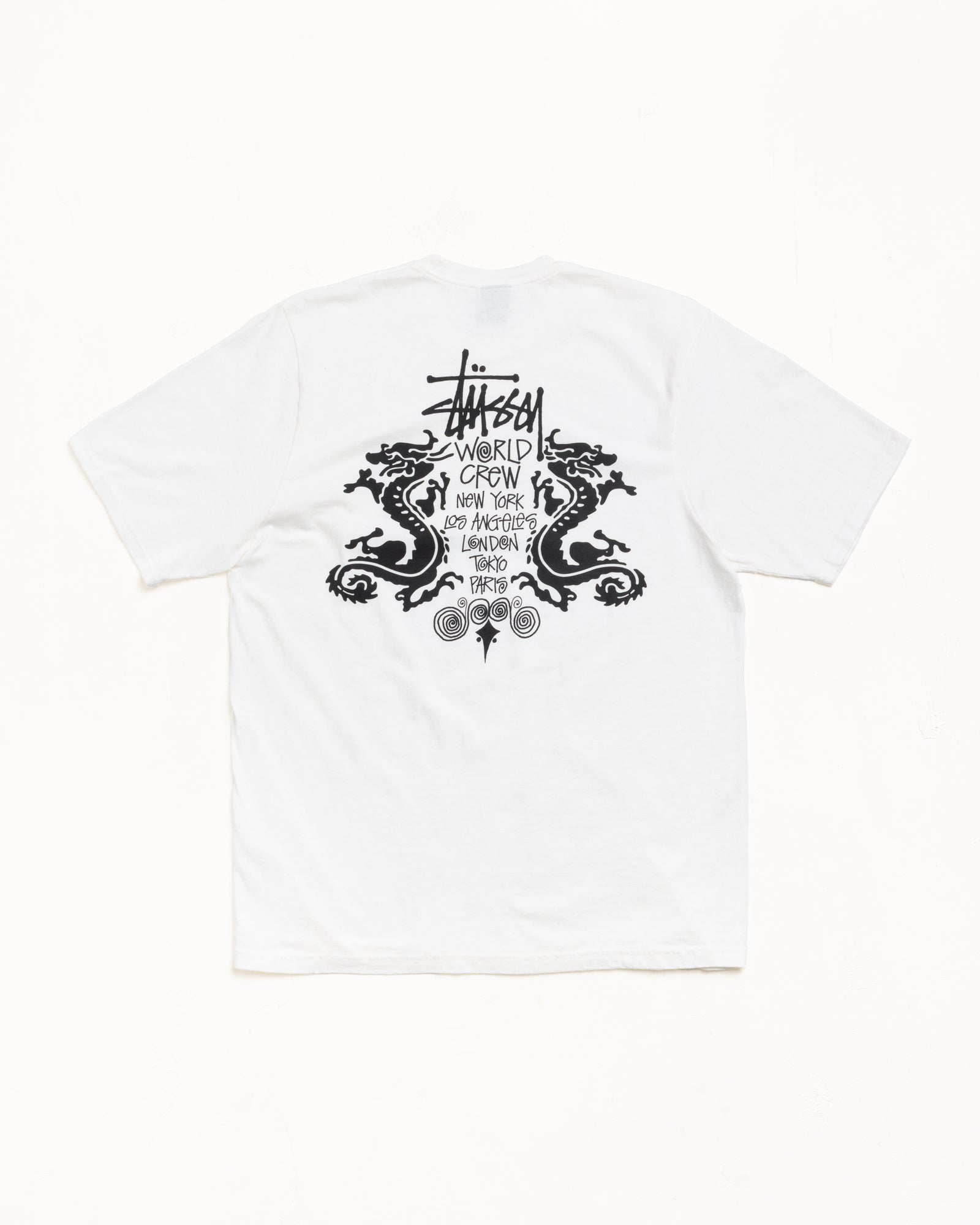 Double Dragon Tee Pigment Dyed in natural – Stüssy Europe